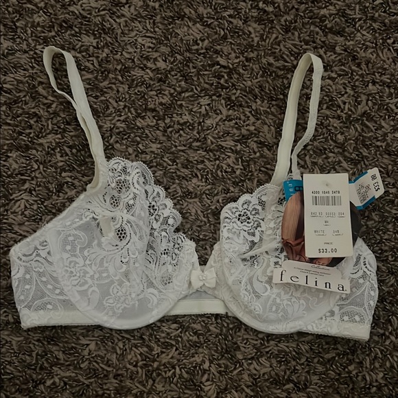 Felina | Intimates & Sleepwear | Felina Lace Underwire Bra Cream | Poshmark